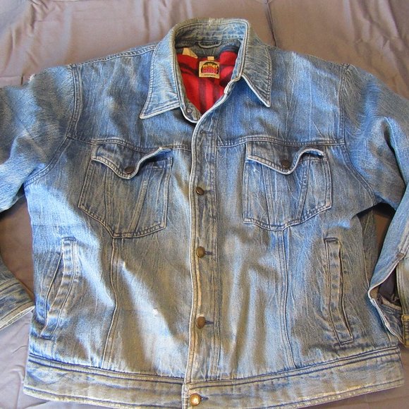 Miller | Jackets & Coats | Mens Vtg Miller Denim Western Lined Trucker ...